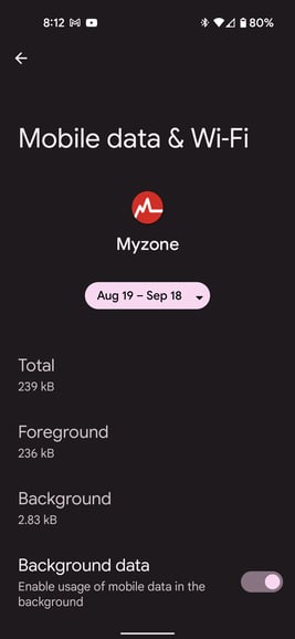 How to connect your Myzone Device to your Android