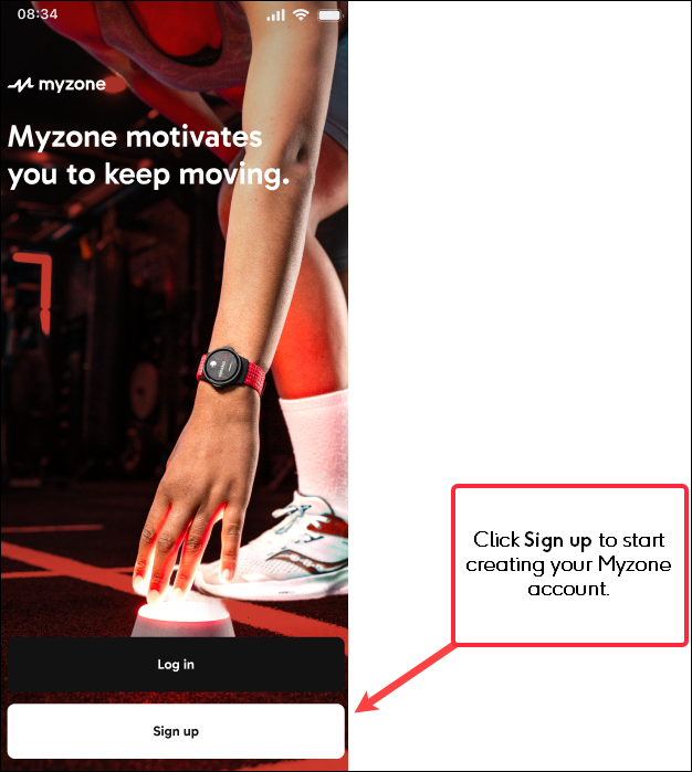 Getting started with Myzone Go